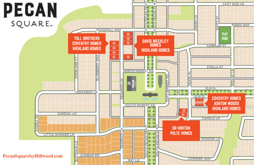 Model Home Tours Near Fort Worth at Pecan Square