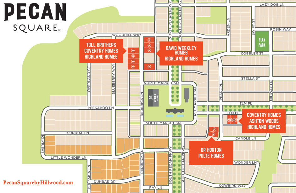 Model Home Tours Near Fort Worth at Pecan Square